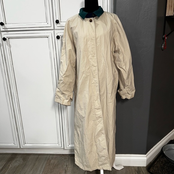 Eddie Bauer | Jackets & Coats | Vintage Beige Eddie Bauer Long Duster ...